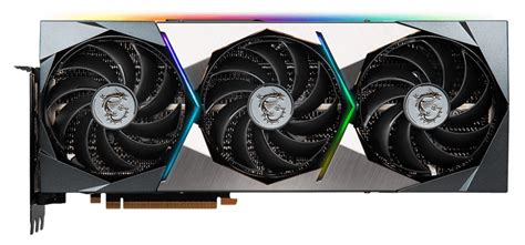 Купить Видеокарта MSI GeForce RTX 3090 Ti Suprim 24G 24Gb - цена ...