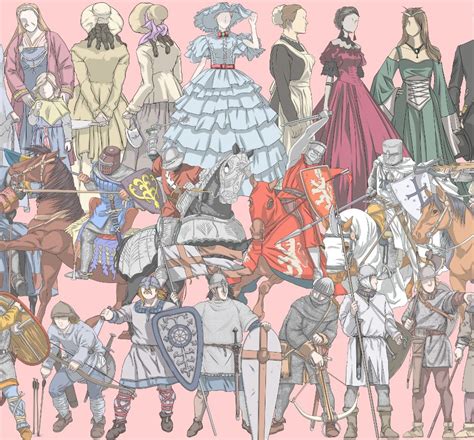 중세 인물 귀족 평민 기사 전쟁장면 연출까지 텀블벅 크리에이터를 위한 크라우드펀딩