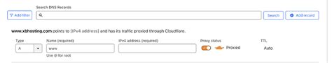 creating a cloudflare account adding a domain and updating