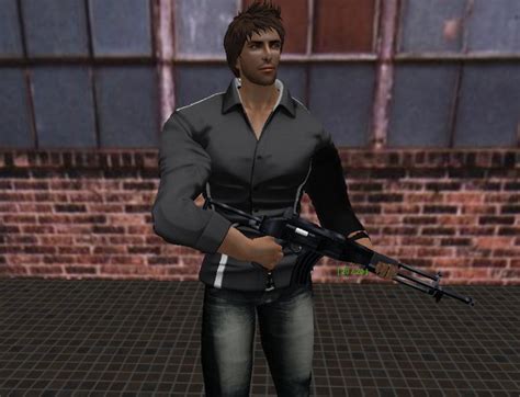 Second Life Marketplace Urban Galil Battle Rifle Weapons By
