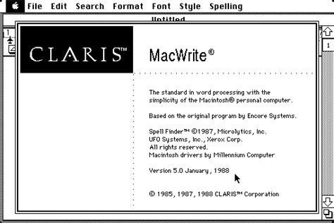 Winworld Macwrite 5 0