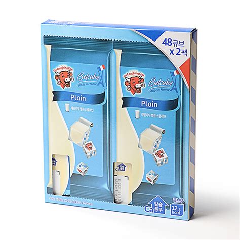 래핑카우 벨큐브 플레인 치즈 250g X 2 홈플러스 택배배송