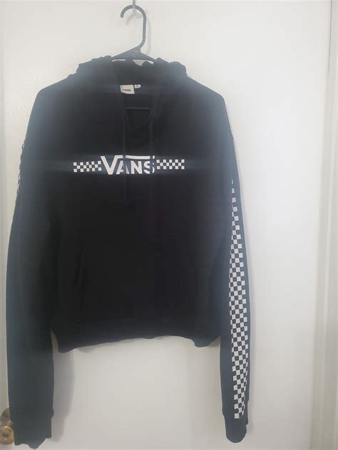 Vans V Neck Hooded Sweaters For Women Mercari