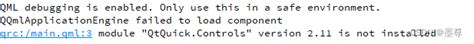 Module Qtquick Controls Version Is Not Installed Module Qtquick