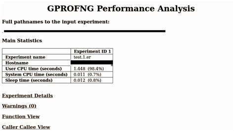 Perf Vs Gprof Comparing Software Performance Profiling Tools