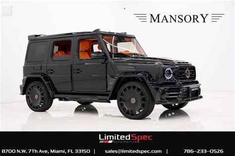 Used 2025 Mercedes Benz G Class Amg G 63 Mansory Miami Fl