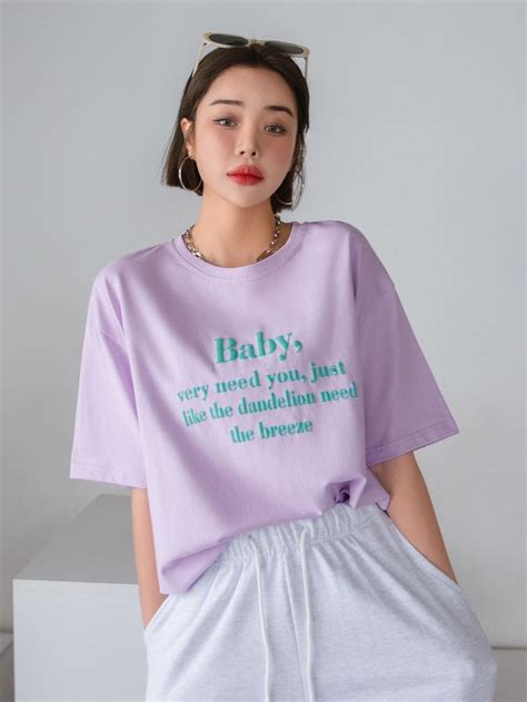 Dazy Slogan Graphic Tee Graphic Tees Women Tees T Shirts For Women
