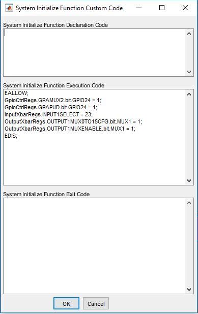 Tms320f28379d Matlab Simulink Embedded Coder Epwm 12b Output Mux