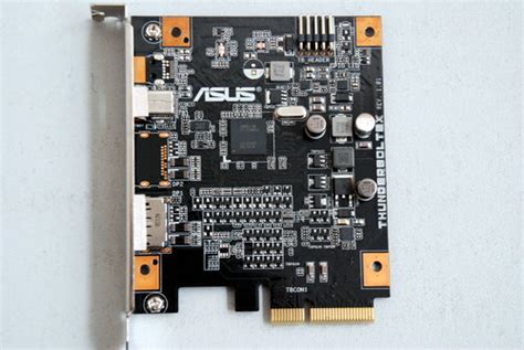 ASUS Launches First Thunderbolt Add On Card ThunderboltEX HardwareZone Com My