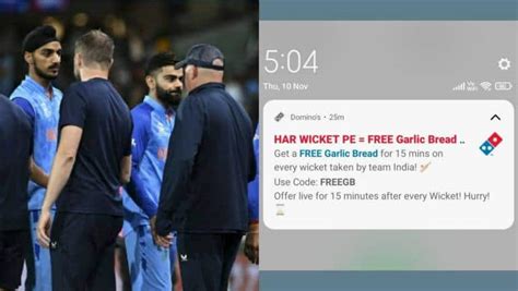 Dominos Trolled For Free Garlic Bread Offer As England Defeats India In T World Cup