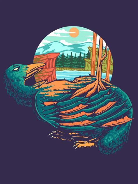 Bird Nature Vector Illustration 13725841 Vector Art At Vecteezy