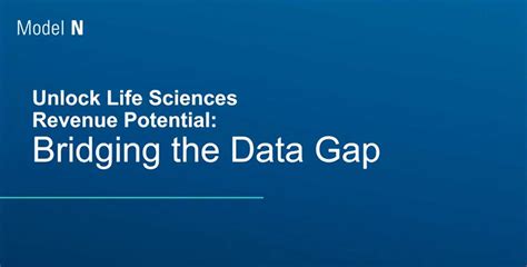 Unlock Life Sciences Revenue Potential Bridging The Data Gap Model N