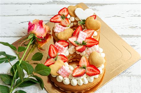 Recette Number Cake Génoise Aux Fruits Rouges Une Pincée De Sel