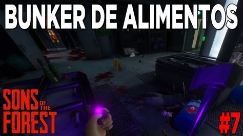 Entramos Al Bunker De Alimentos Sons Of The Forest Gameplay Parte Encontramos La Tarjeta