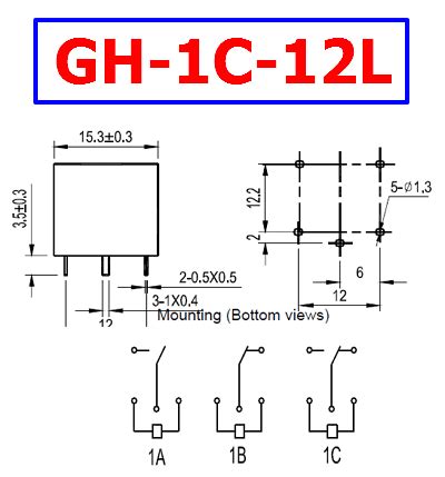 GH-1C-12L Datasheet Meta Search