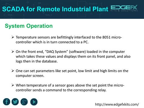 Scada For Remote Industrial Plant Pptx Radio Control Hobbies And Interests