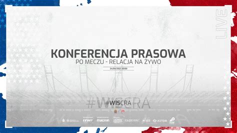 Konferencja prasowa po meczu Wisła Kraków Cracovia Kraków YouTube