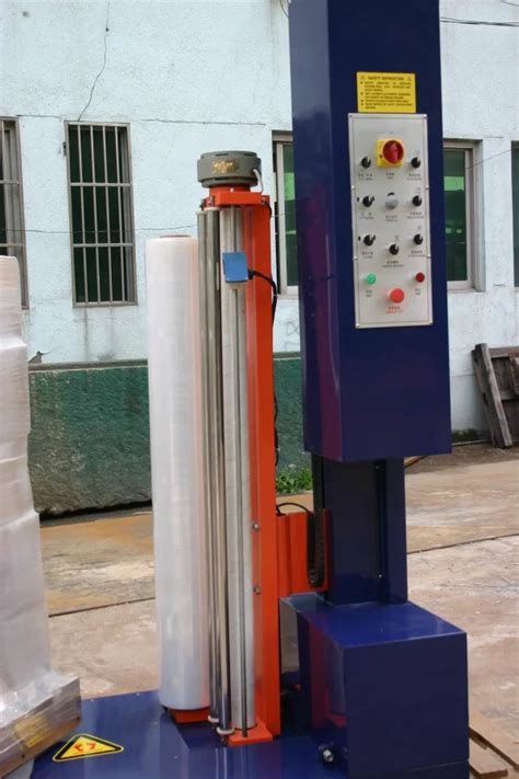 Auto Stretch Pallet Wrapper Machine Coil Tilter