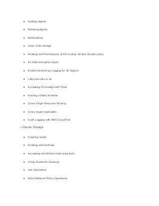 AWS Training Pdf