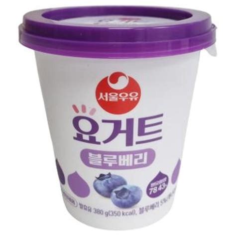 요거트블루베리 380g서울우유 배민스토어