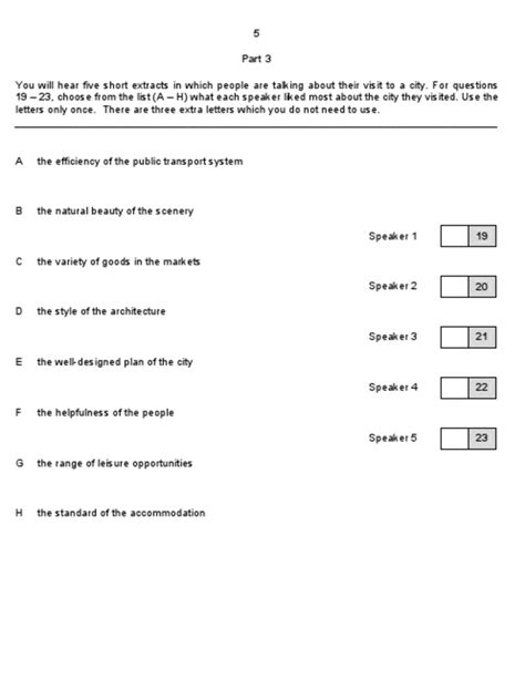 sample paper 1 part 3 pdf bears linguistics