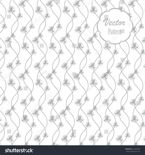 Vector Pattern Repeating Linear Vine Abstract Stock Vector Royalty