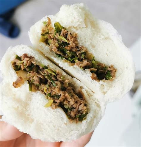【卤鸭芹菜馅包子图片】一直在减肥从来没瘦过下厨房