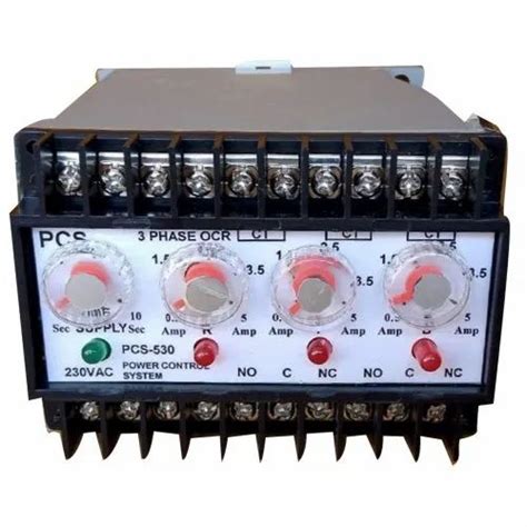 Overcurrent Relay Reverse Current Relay Manufacturer From Faridabad