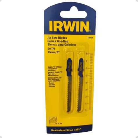 Lâmina Serra Tico tico Madeira Corte Curvo 20 Dpp Irwin Parcelamento