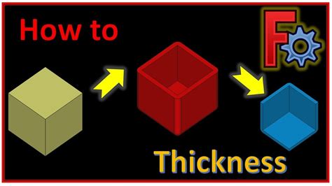 Freecad Tutorial Creating A Shell From A Solid Using The Thickness
