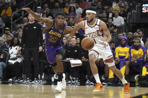 Nba 레이커스 부커 33점 앞세운 피닉스에 시즌 첫 패배 파이낸셜뉴스