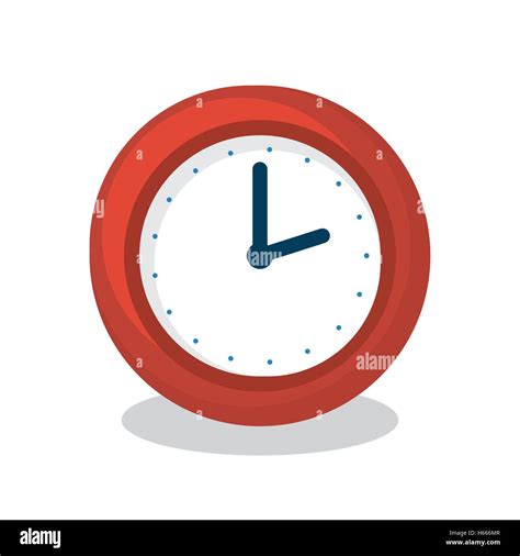 Time Clock Watch Icon Stock Vector Image Art Alamy