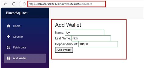 Blazor Sql Lite Database With Azure App Service Plan Stack Overflow