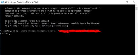 Operations Manager Powershell Connecting To Another Management Server Microsoft Qanda