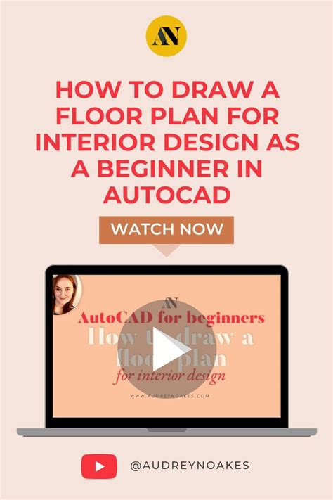 Autocad For Beginners Draw A Floor Plan For Interior Design