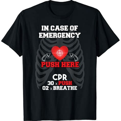 Funny Cpr Instructor First Aid For Nurses Cpr Instructor T Shirt