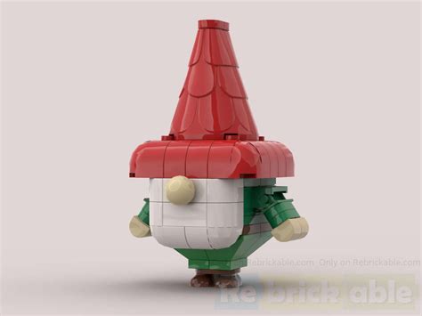 Lego Moc Gnome By Brandonjones Rebrickable Build With Lego