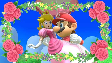 Ssbu Peach Parasol Mario And Flowers By Gabymariofangirl On Deviantart