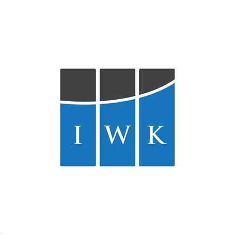 Iwk Letter Logo Design On White Background Iwk Creative Initials Iwk Letter Logo Design On White Background Iwk Creative Initials