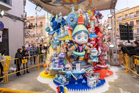 Falla Convento Jerusalén Matemático Marzal el monumento más sostenible y caro de Sección Especial