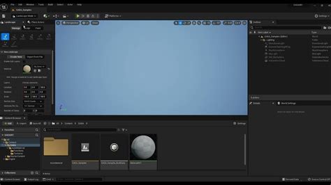 Gaea 023 01 Import Terrain From Gaea Unreal Engine Youtube