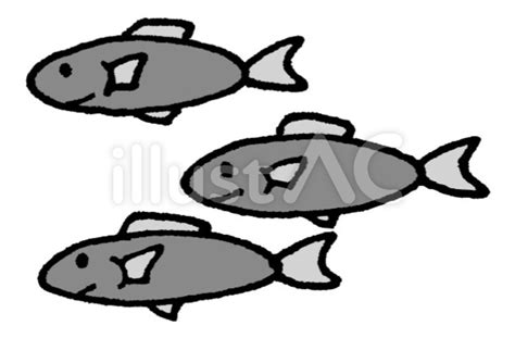 小魚イラスト No 748094／無料イラストなら「イラストac」