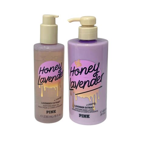 Amazon Victoria S Secret PINK HONEY LAVENDER Body Care 2 Piece