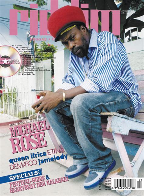 Riddim Nr 38 Michael Rose Juli August 2008 Inkl Riddim Cd 38