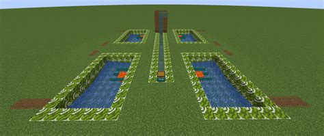 Simple But Productive Iron Farm Credit Ianxofour Minecraft Map