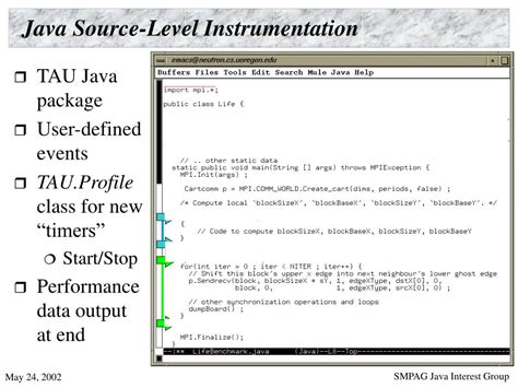 ppt integration and application of the tau performance system in