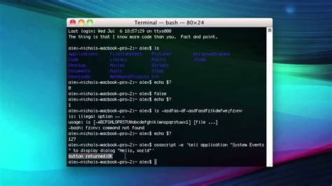 Terminal Lesson 23 Youtube