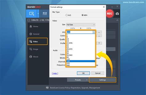 How To Record Videos With Higher Fps Better Fps Bandicam