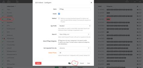 Bug Btdigg Not Synced To Sonarrradarr · Issue 393 · Prowlarr