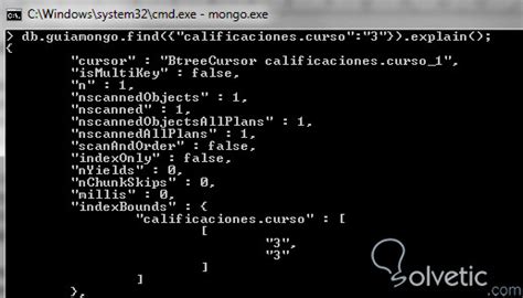 Trabajando Con índices En Mongodb Solvetic